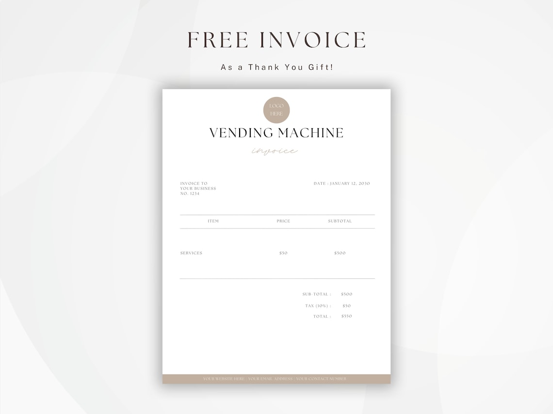 Vending Machine Contract, Vending Machine Services Agreement Template ...
