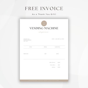 Vending Machine Contract, Vending Machine Services Agreement Template ...