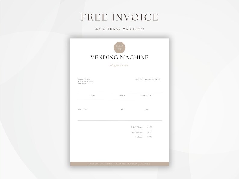 Vending Machine Contract, Vending Machine Services Agreement Template ...