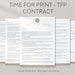 TFP Photography Client Contract Template, Photography Forms, Client ...