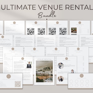 Venue Rental Forms Bundle, Wedding Venue Contract Template, Event ...