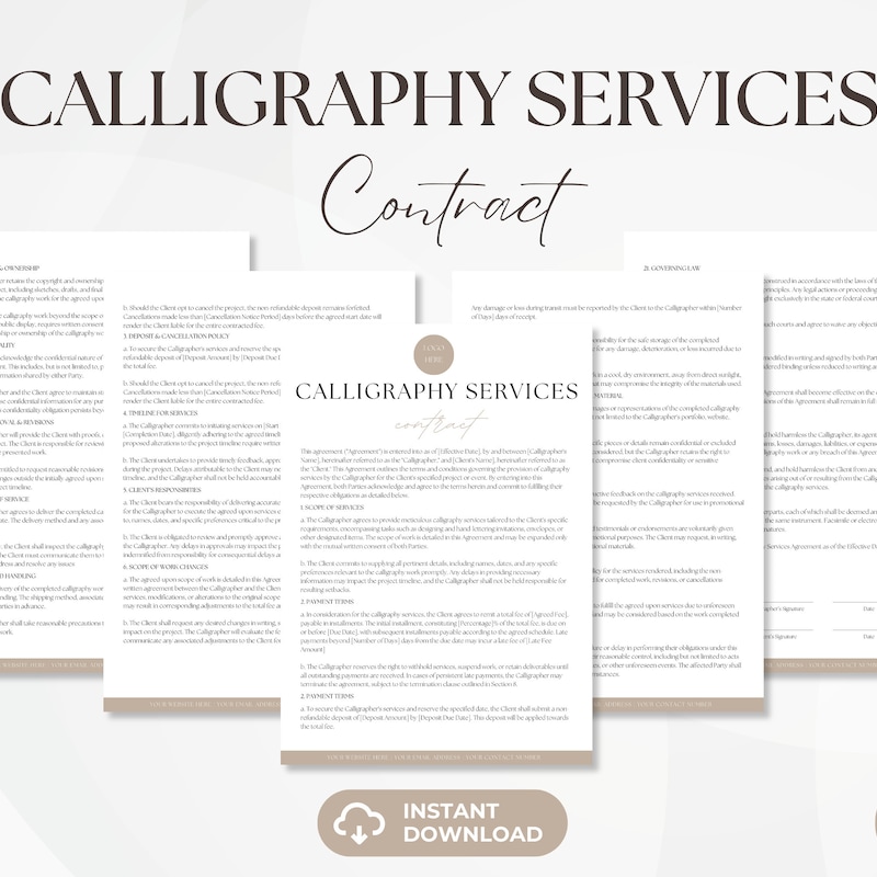 Calligraphy Service - Etsy