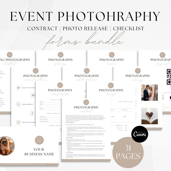 Photography Client Intake Form - Etsy