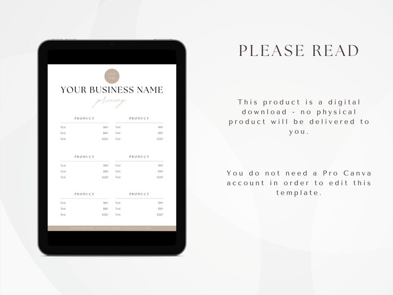 Editable QR Code Sign Templates, Printable Scan to Pay Bundle, Social ...