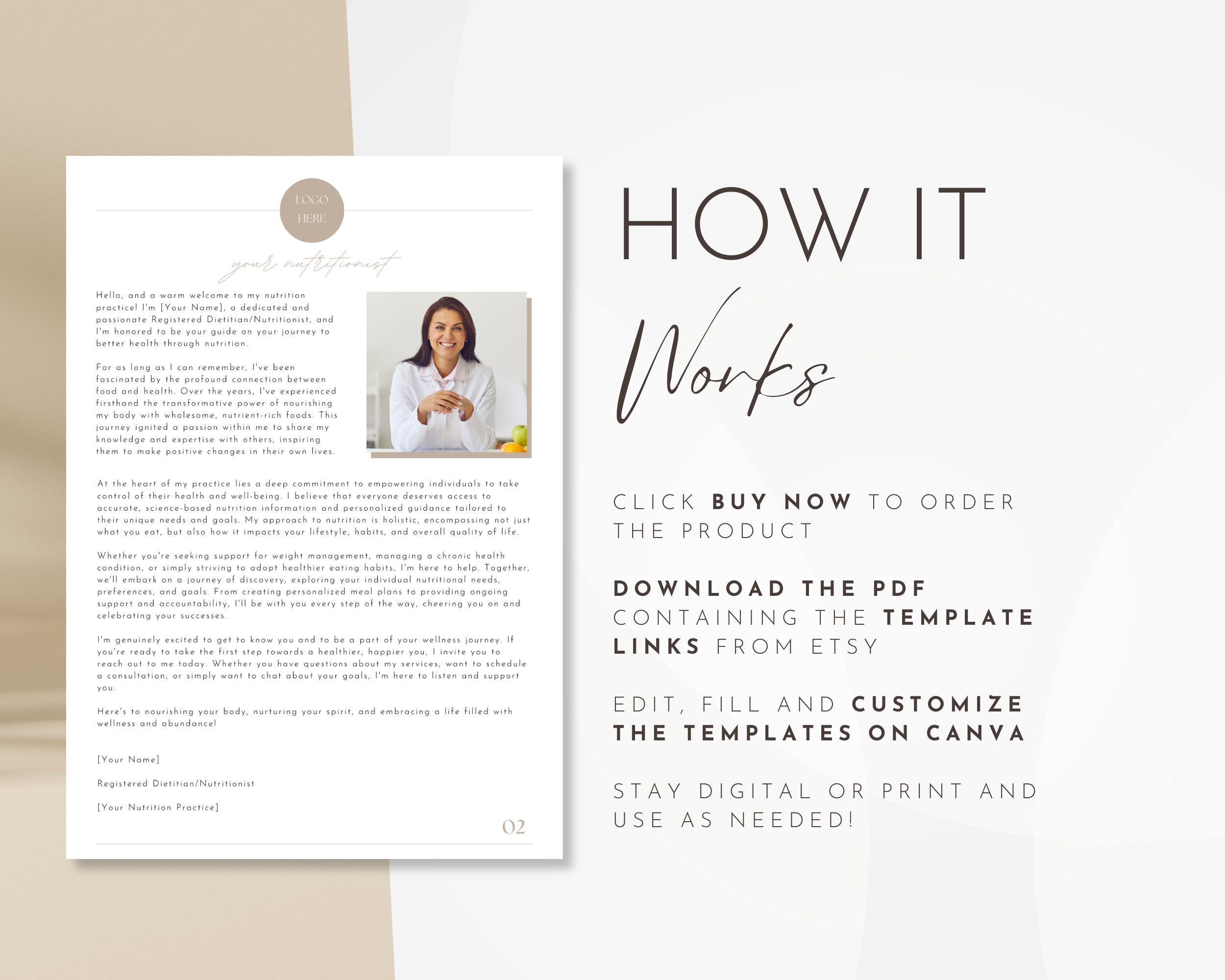 Nutritionist Client Intake Forms, Nutrition Client Intake Forms, Health ...