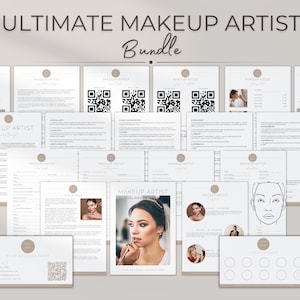 Makeup Artist Bundle, Makeup Contract Template, Bridal Makeup Client ...