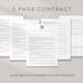 TFP Photography Client Contract Template, Photography Forms, Client ...