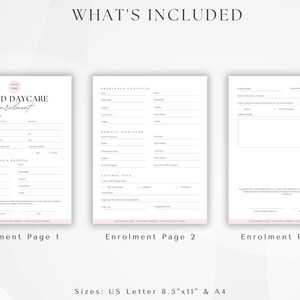 Editable Daycare Contract, Home Daycare Contract, Daycare Agreement ...
