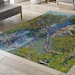 Claude Monet, 1884 Claude Monet Rug, Bordighera Rug, Impressionism Rug ...