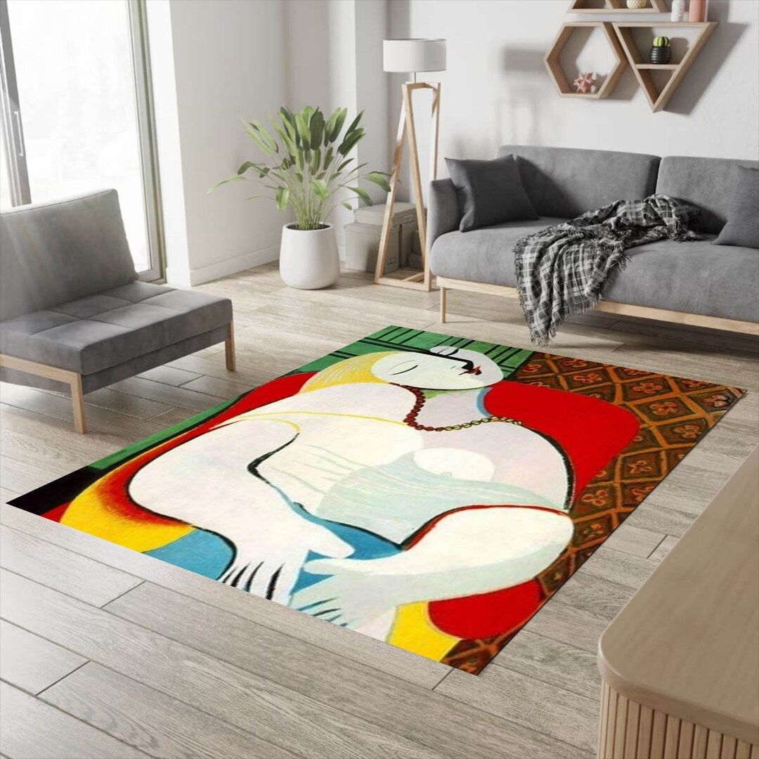 Pablo Picasso, Pablo Picasso Rug, Dream Rug, Marie-thérèse Walter Rug ...
