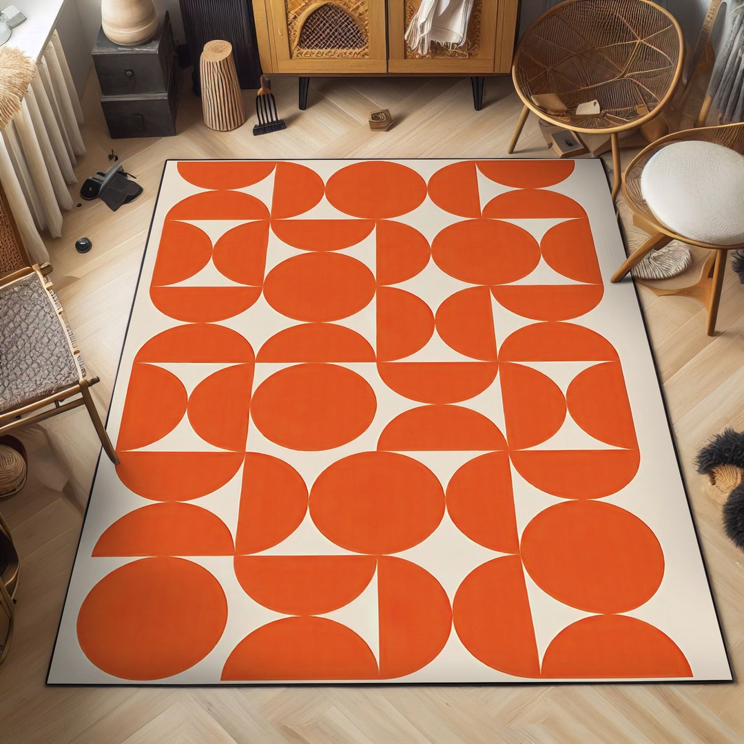 Bauhaus, Bauhaus Geometric Rug, Bauhaus Rug, Abstract Geometric Pattern ...