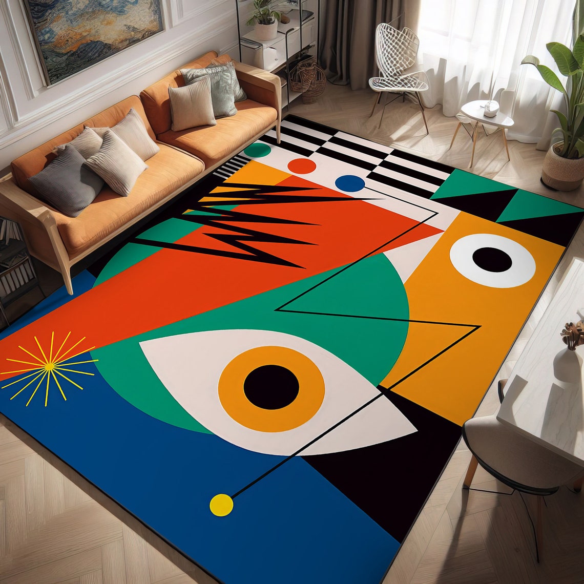 Next Generation Bauhaus Design Rug Bauhaus Rug Abstract - Etsy