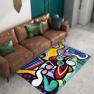 Pablo Picasso, Pablo Picasso Rug, Great Still Life on Pedestal Rug ...