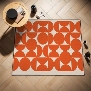 Bauhaus, Bauhaus Geometric Rug, Bauhaus Rug, Abstract Geometric Pattern ...