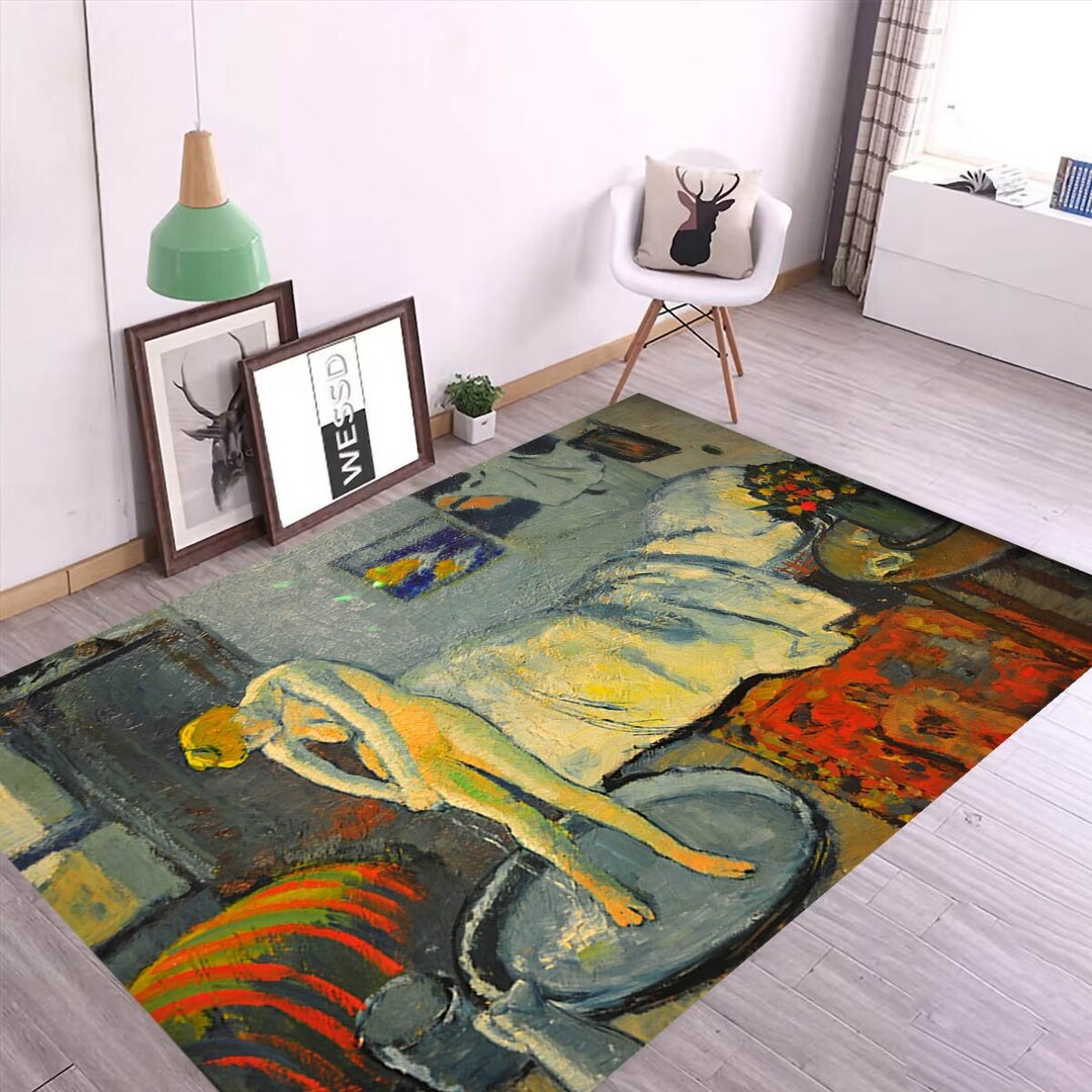 Pablo Picasso, Pablo Picasso Rug, Blue Room Rug, Picasso's Blue Period ...