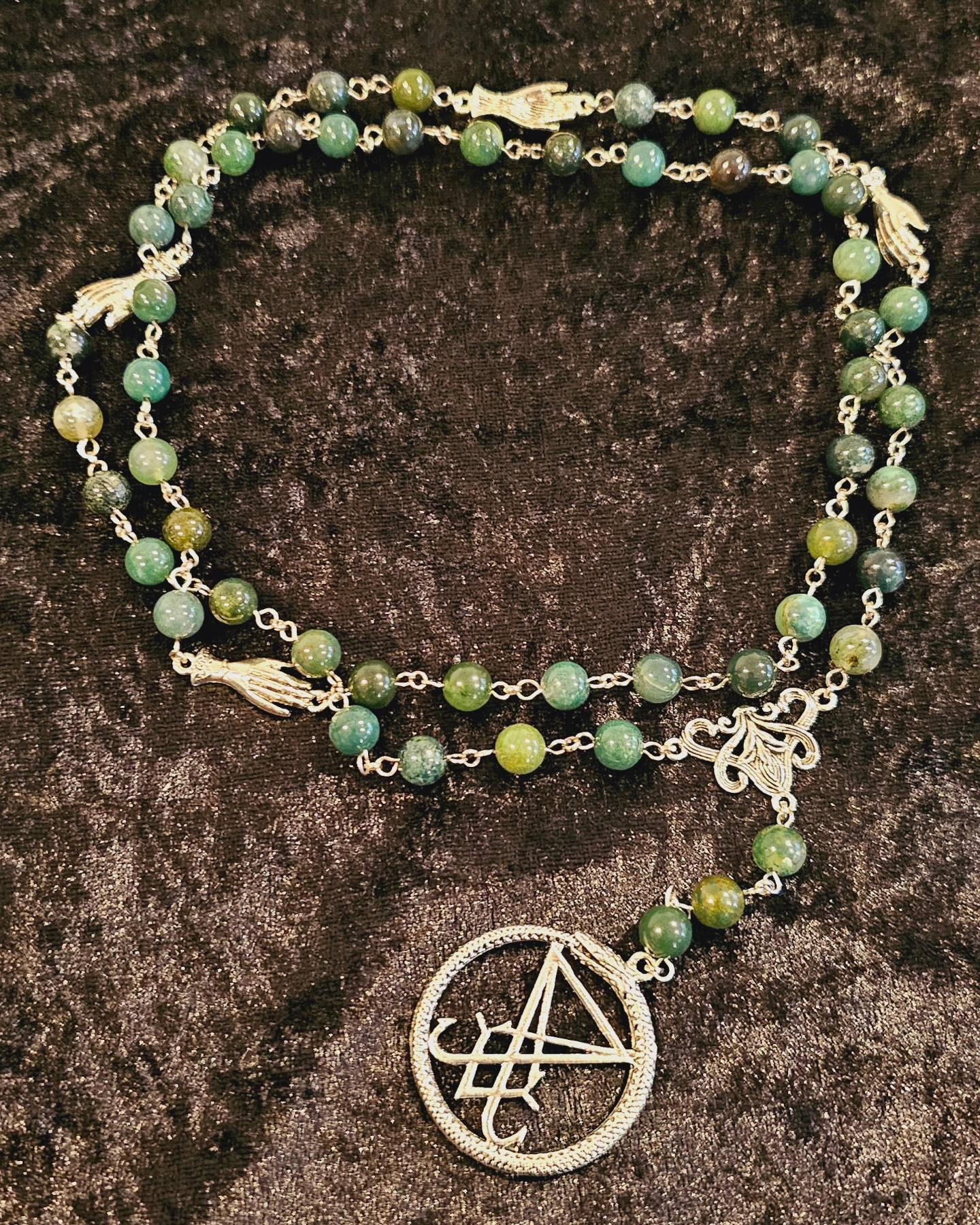 Lucifer Snake Seal Sigil Rosaries - Etsy