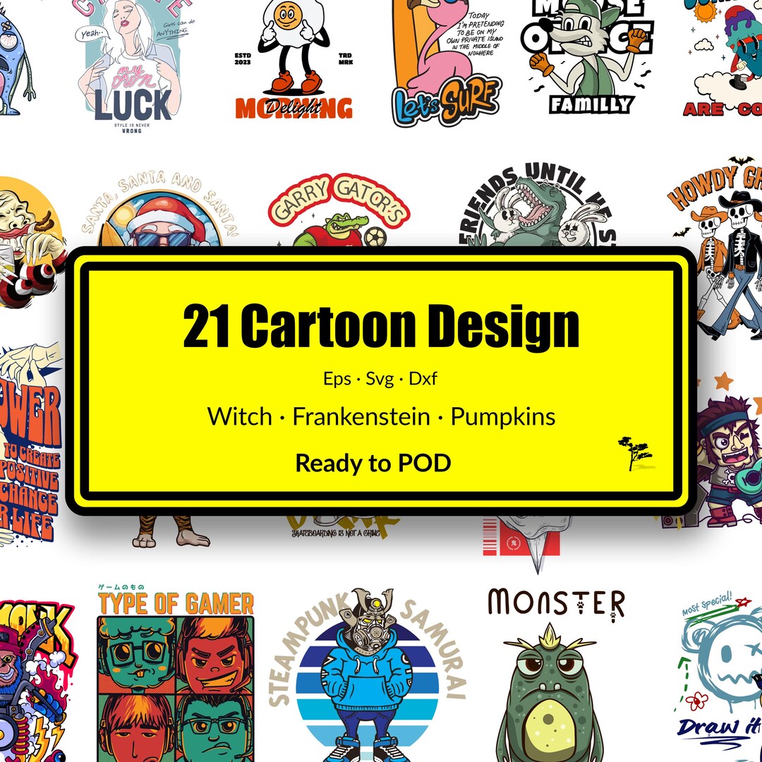 Cartoon Svg, Character Animation, Cartoon Svg for Cricut, SVG Character ...