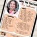 DIGITAL FILE | Editable Meet the Teacher Template | Back to School ...