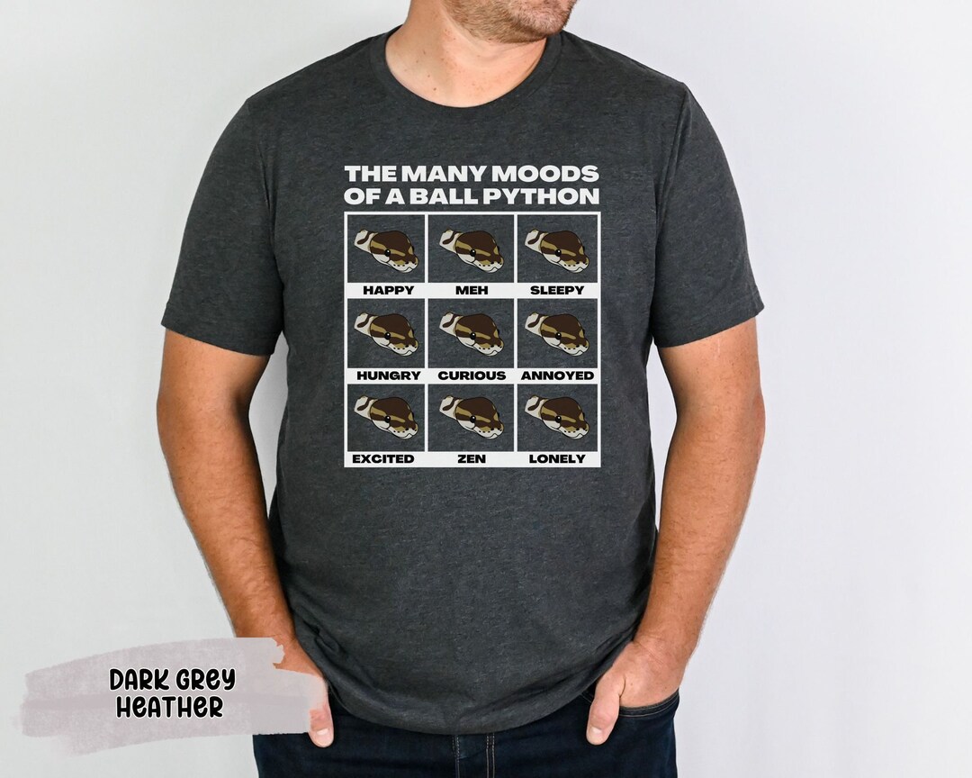 Snake Lover Gift for Snake Owner Shirt Ball Python Gift Funny Snake ...