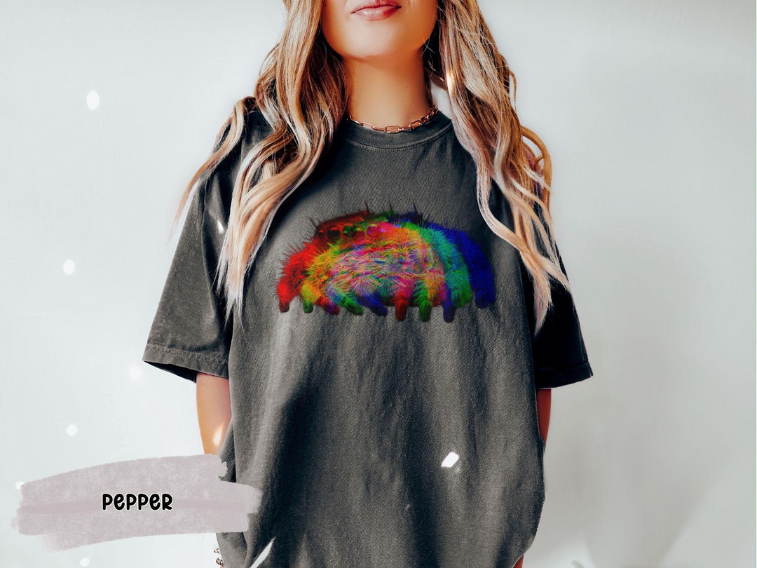 Trippy Retro 3D Jumping Spider Comfort Colors® T-shirt Spood Mama Dad ...