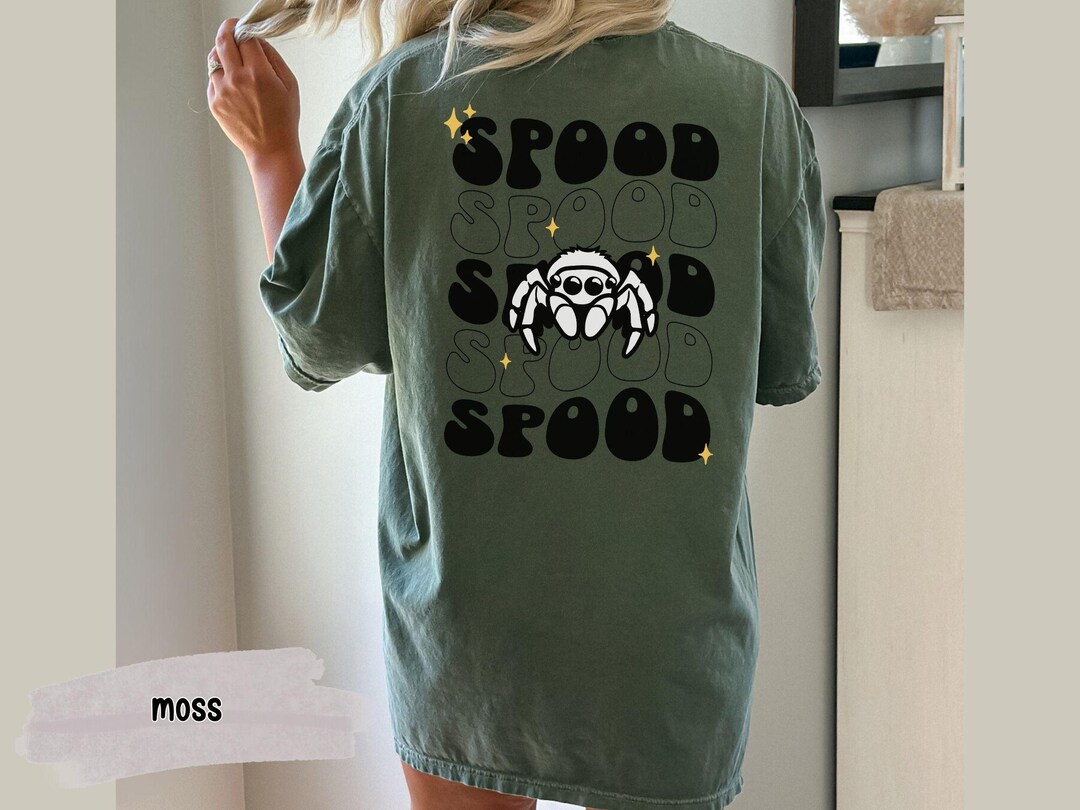 Cute Retro Jumping Spider Comfort Colors® T-shirt Spood Mom Spider ...