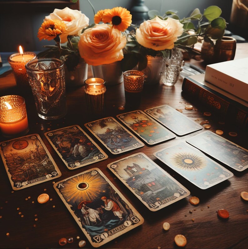 Blind Tarot Relationship Reading | Unlock Your Heart's Path - Etsy