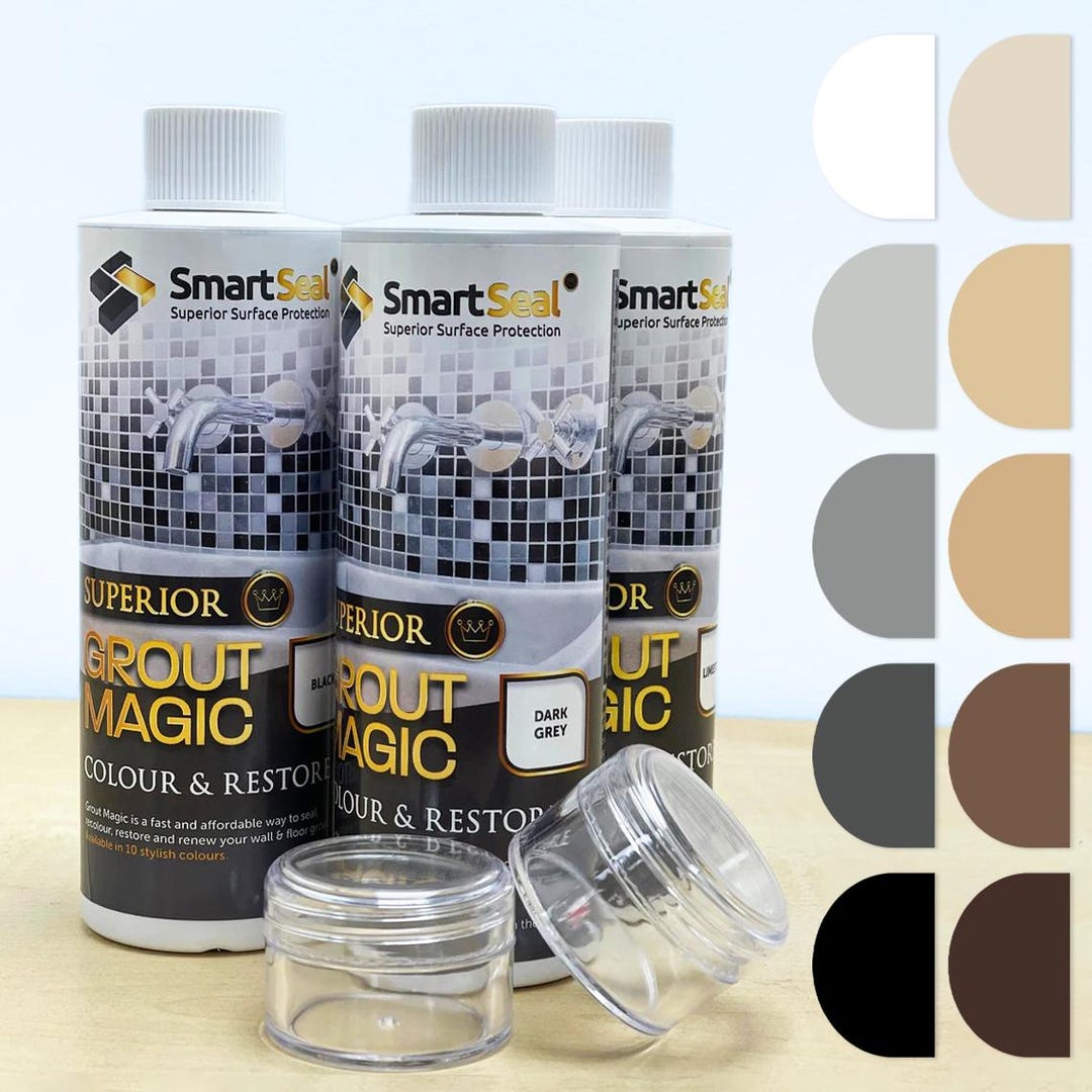 Grout Magic | Grout Sealer & Restorer, Transforms Old Grout | Available ...