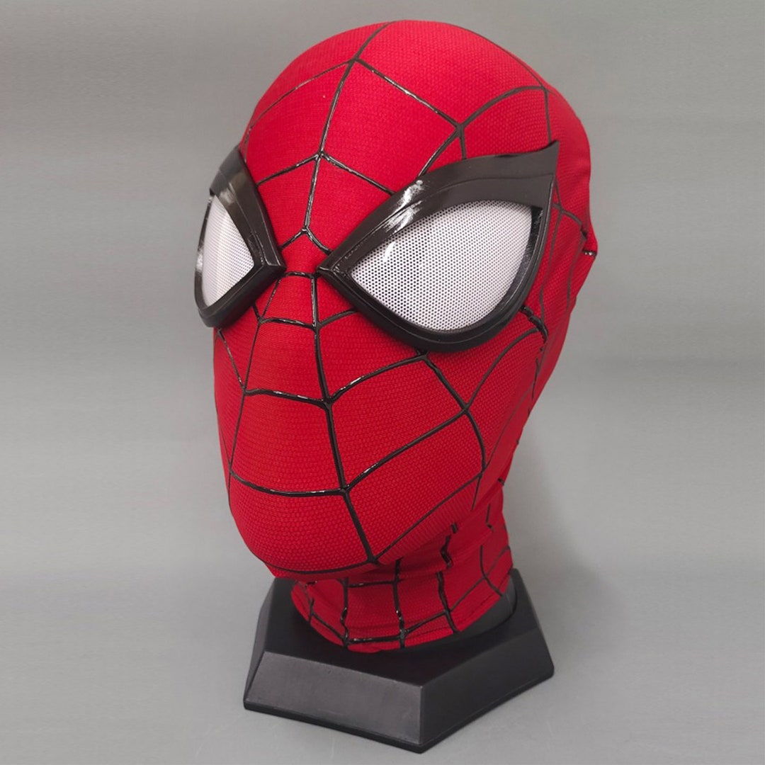 Spider Man PS4 Mask, Halloween, Cosplay, With Face Shell and Magnetic ...