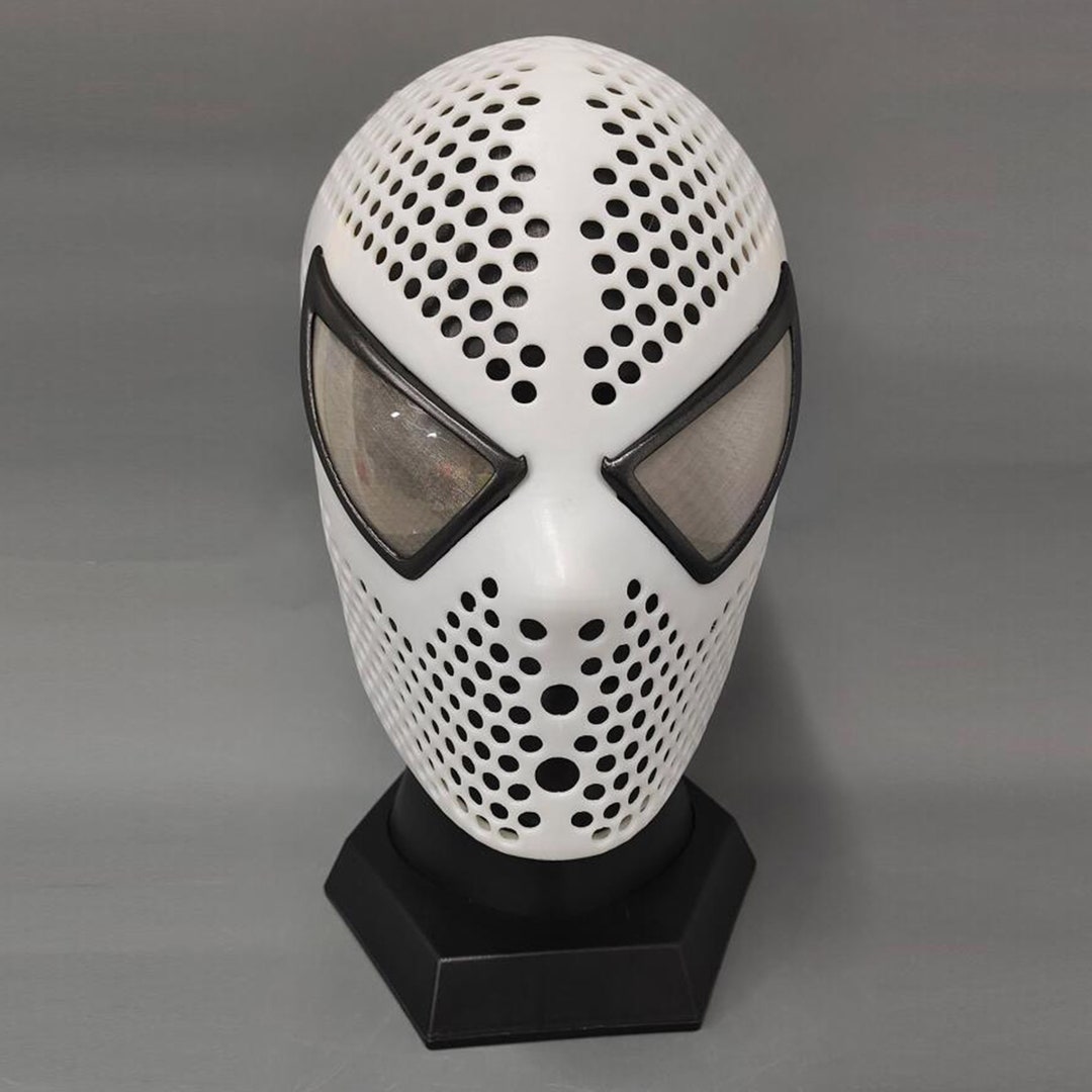 Spider Man Face Shell, Red Toby, With Face Shell and Magnetic Lenses ...