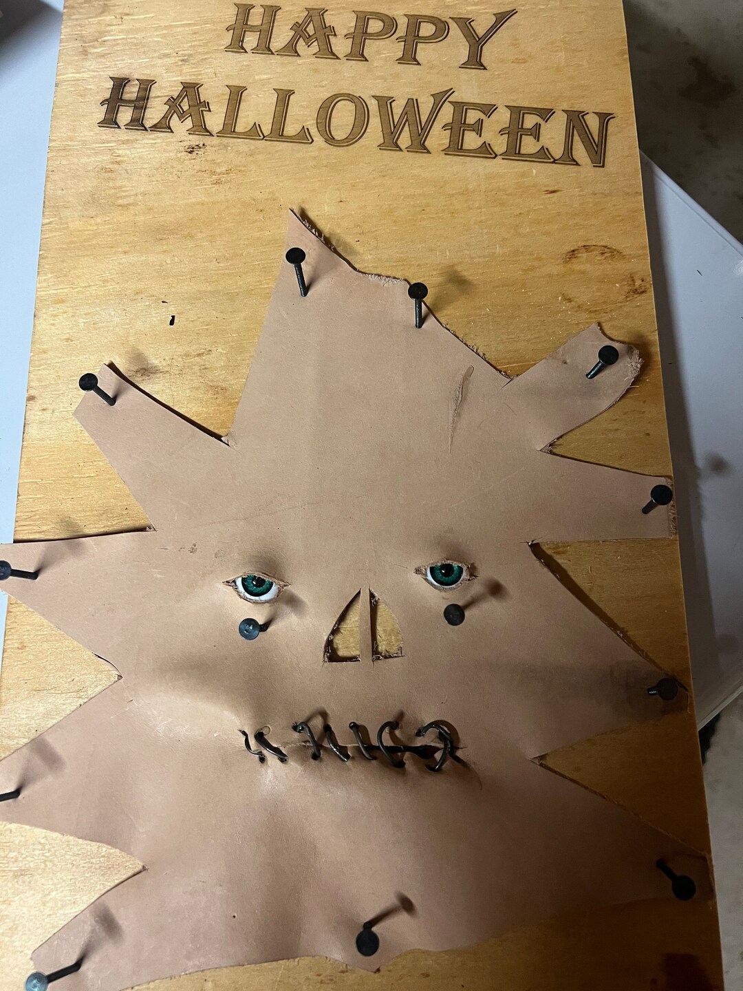 Scary Face Flesh Halloween Decoration - Etsy