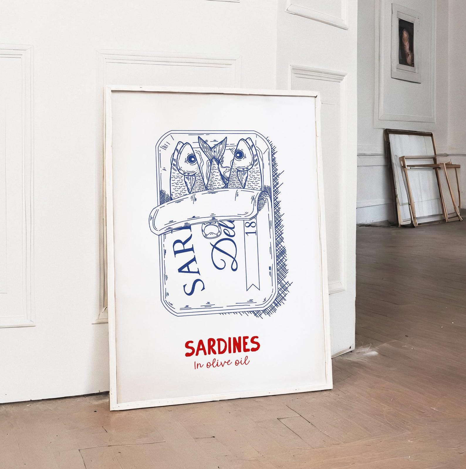Vintage Sardine Can Print, Retro Kitchen Wall Art (digital Download) - Etsy