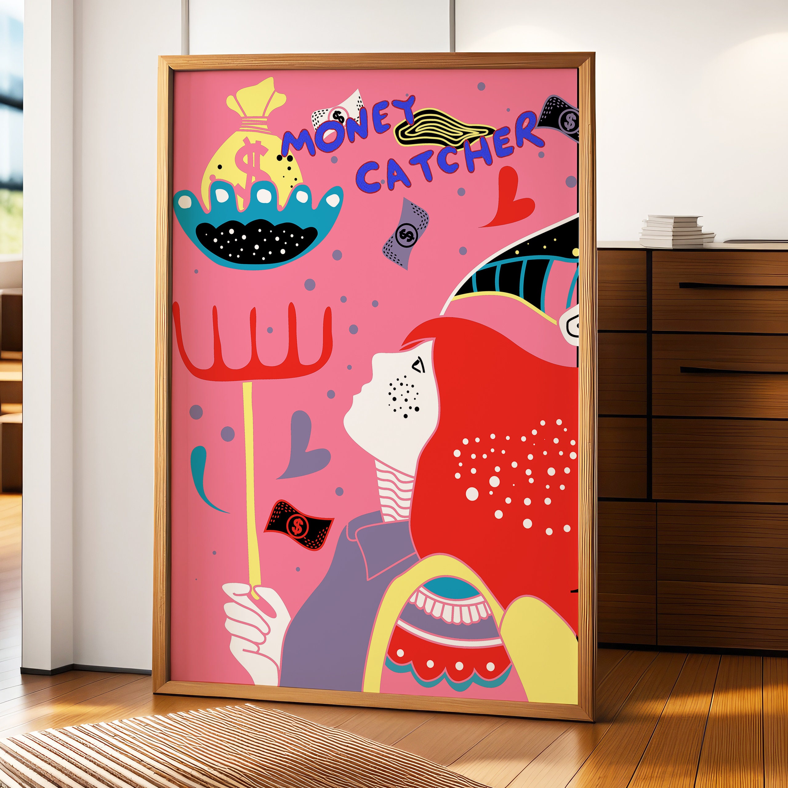 Money Catcher - Etsy Money Catcher - Etsy