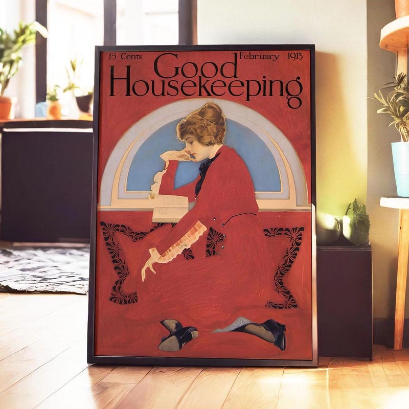Good Housekeeping Cover - Etsy
