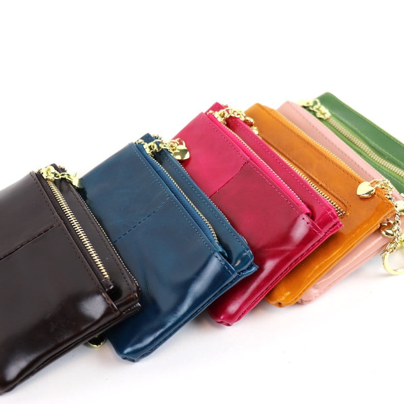 Leather Coin Purse - Etsy