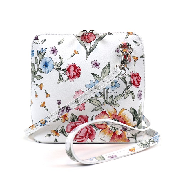 Floral Print Handbag - Etsy