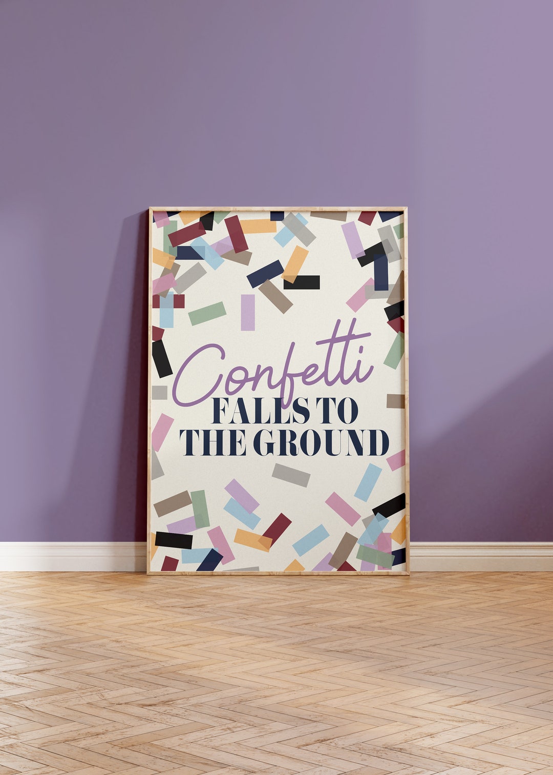 Long Live Confetti Taylor Swift Digital Download Poster - Etsy UK