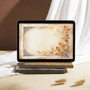 Autumn Junk Journal Pages Set, Printable Papers Pack, Fall Backgrounds ...