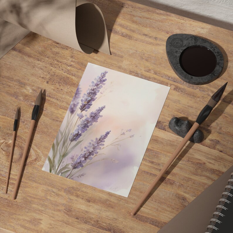 Dreamy Lavender Digital Scrapbook Papers, Aurora Opal Printable Paper ...