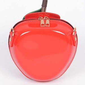 Apple Shaped Purse - Etsy UK