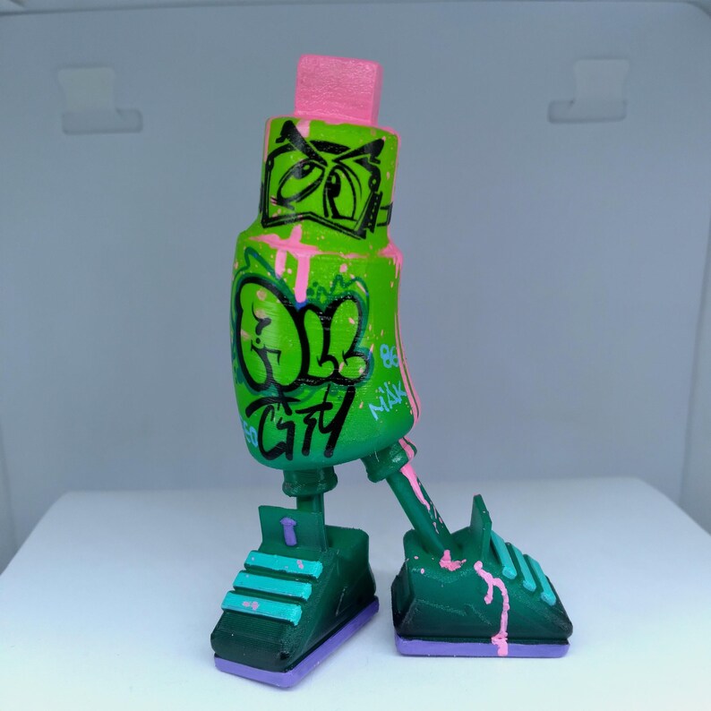 PLA - 3d Print - Graffiti - Art -toy - Paint Marker - Collectible ...
