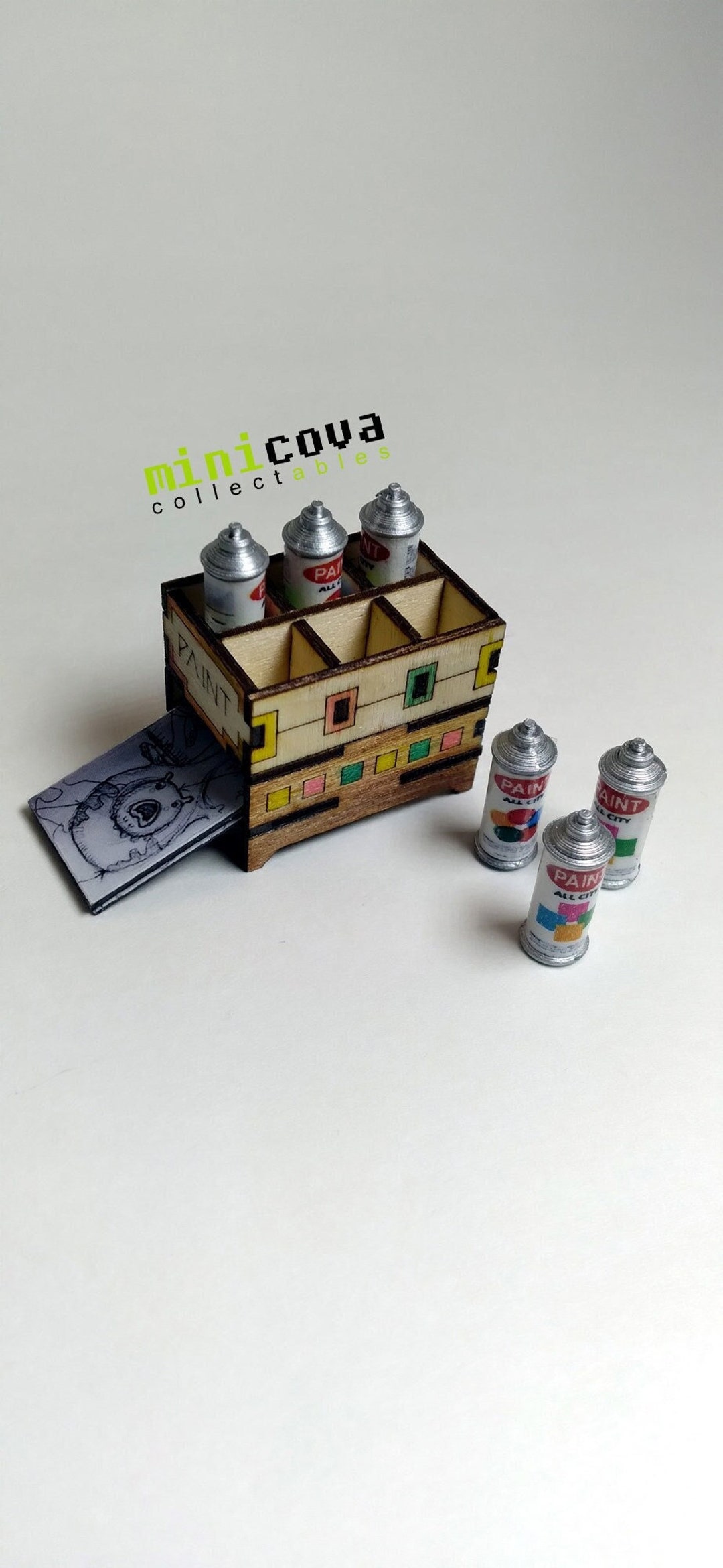 Aerosol Minis "the Six Pack Rack" - Read DESCRIPTION Before Purchasing ...