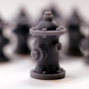 Fire Hydrant Miniature - Diorama Props - Read Description Before ...