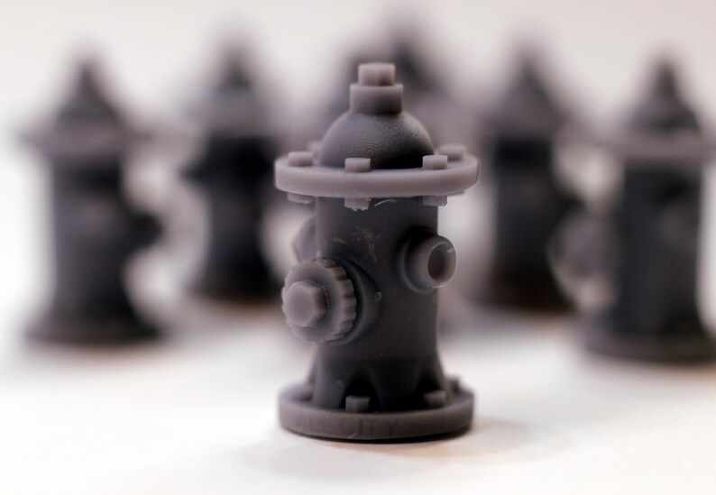 Fire Hydrant Miniature - Diorama Props - Read Description Before ...