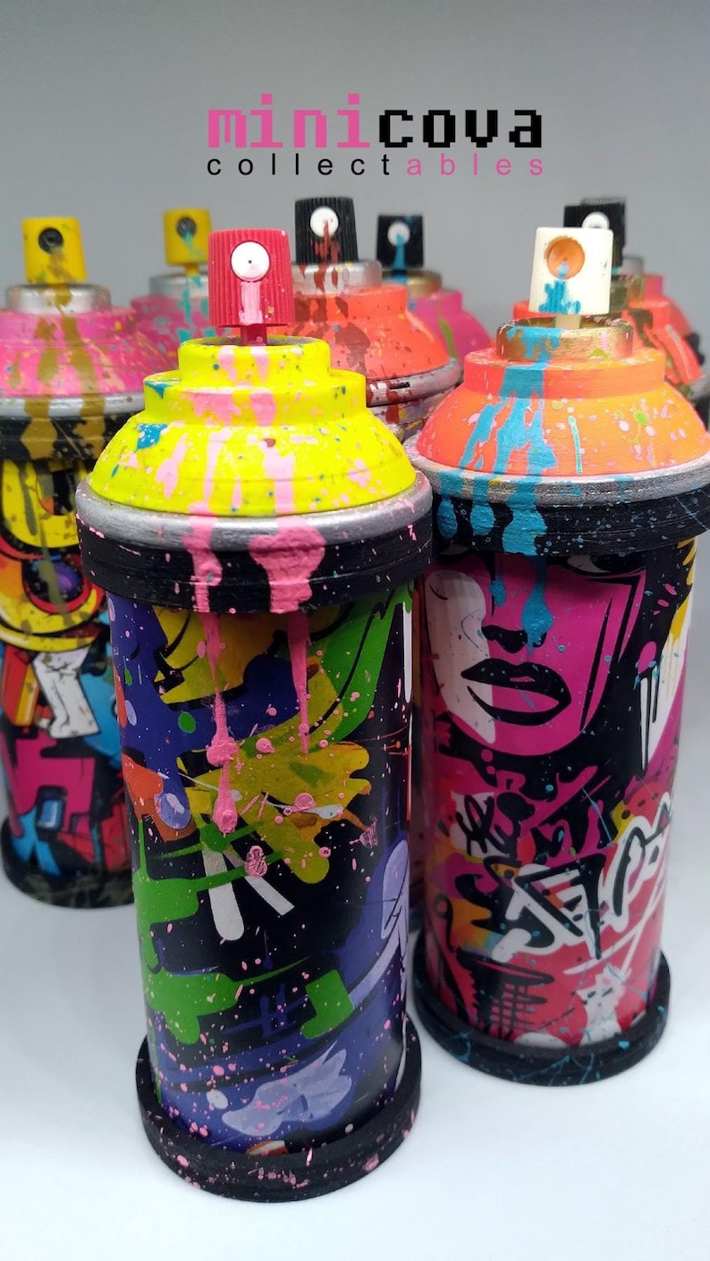 Spray Can Stash Container – Graffiti Art Collectible - Etsy