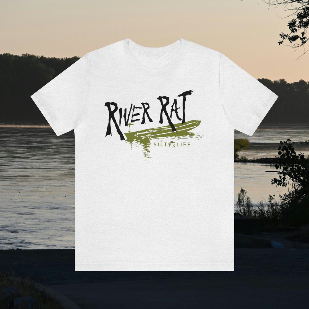 River Rat Shirt Trendy Boat Enthusiast Graphic Summer Unisex T-shirt ...