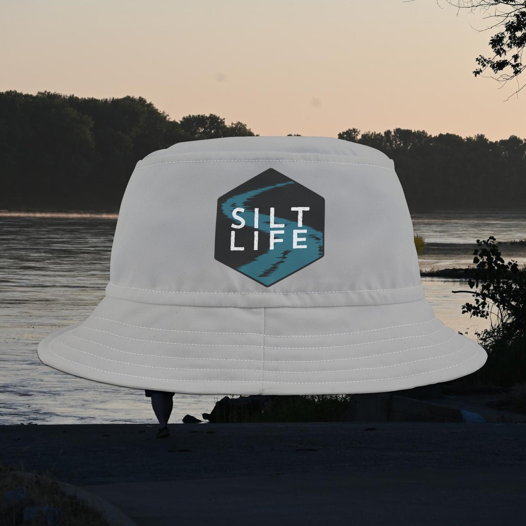 Bucket Hat for the River Silt Life Bucket Hat for Fishing Boating ...