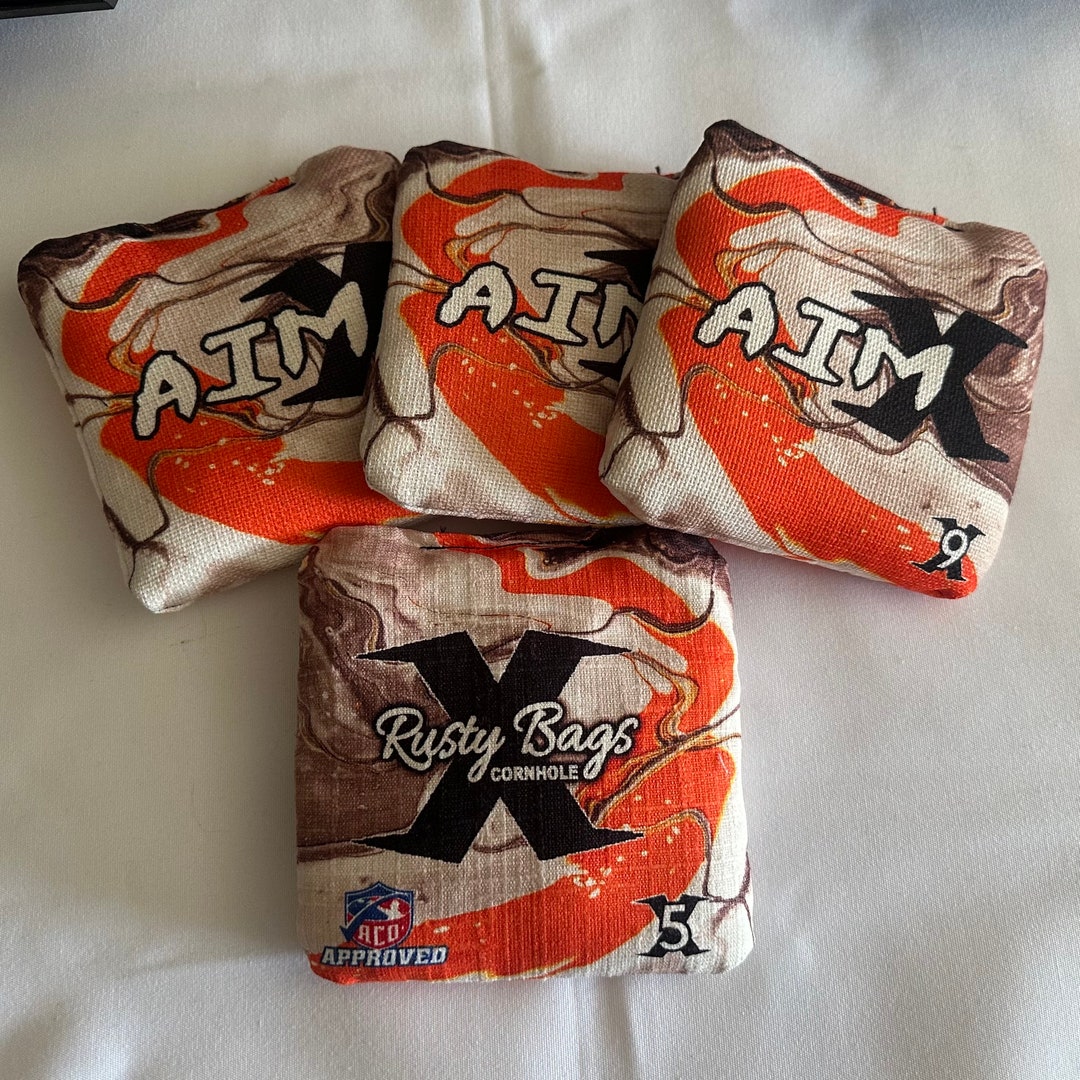 AIM X ACO Stamped Pro Cornhole Bags - Etsy