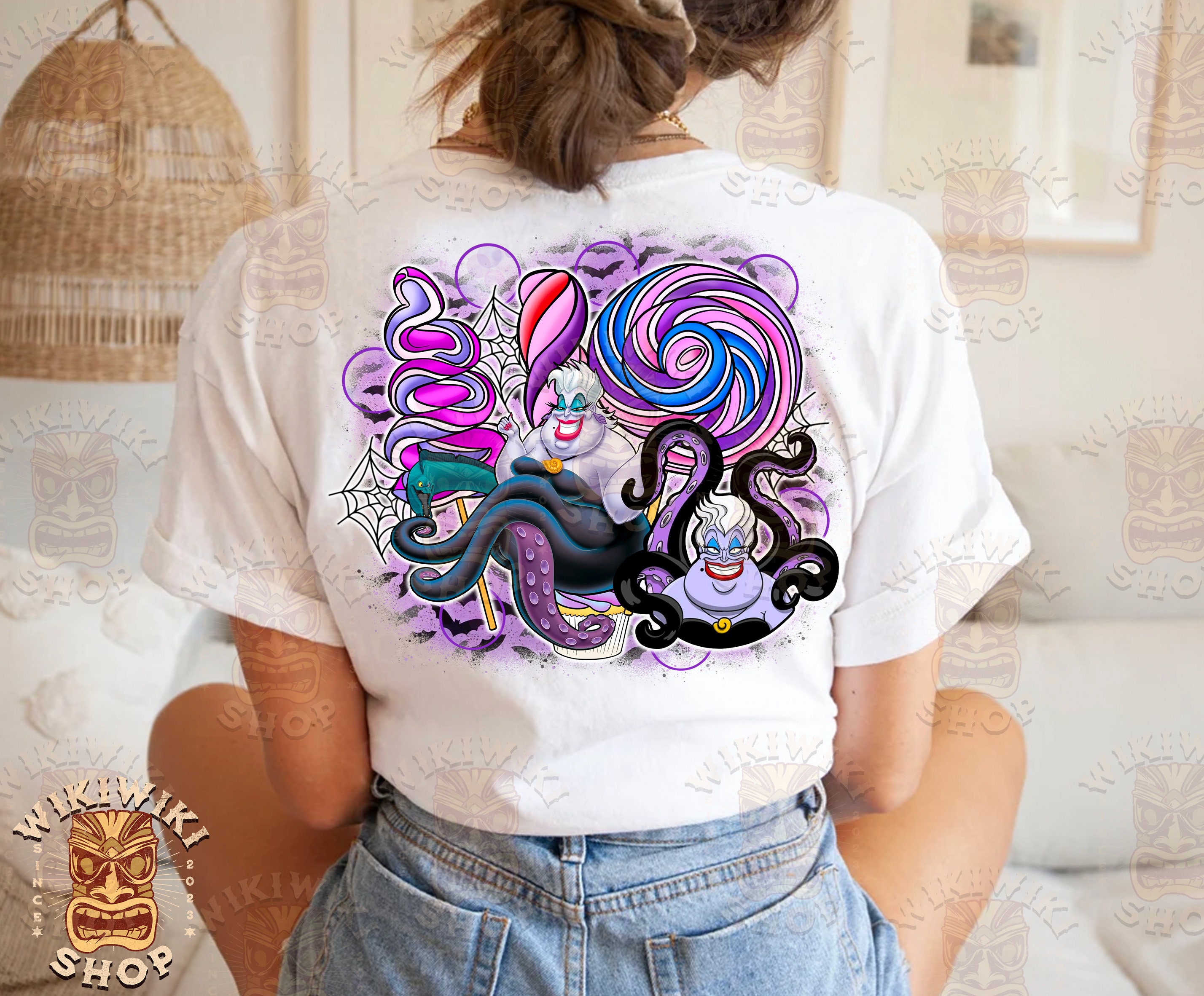 Ursula Lollipop Png Halloween Png Cartoon Character Movie - Etsy