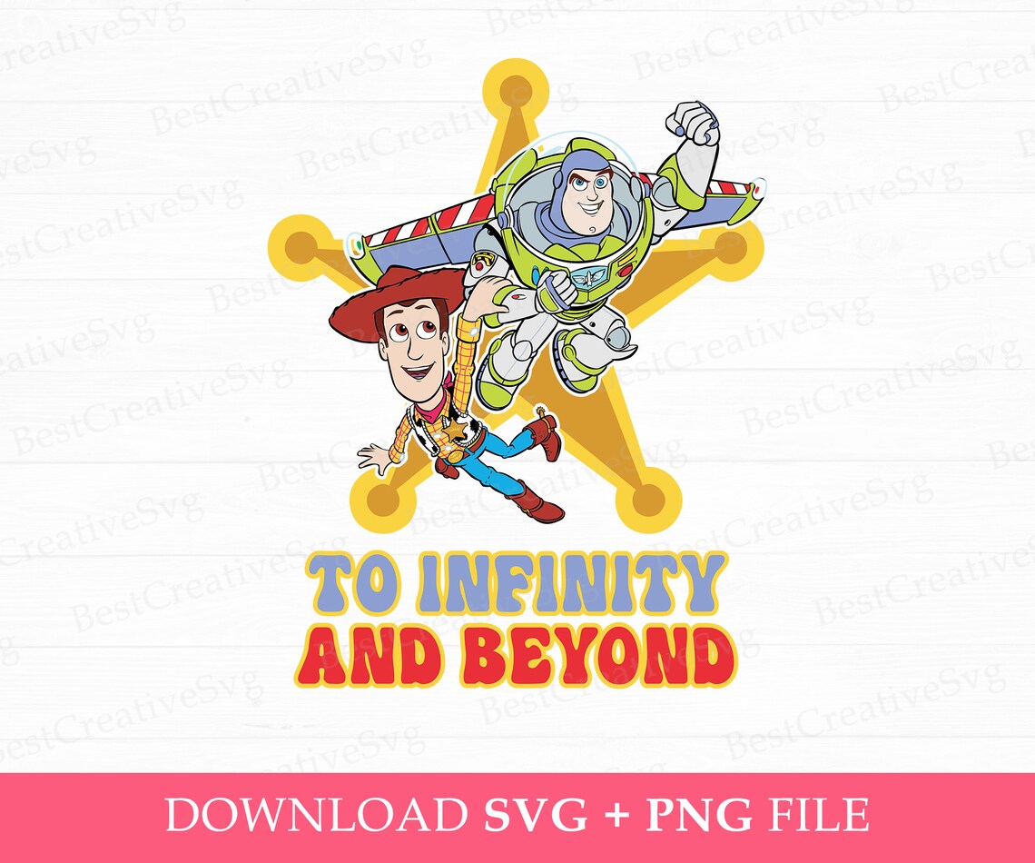 To Infinity and Beyond Svg Toy Friends Svg Family Trip Svg - Etsy