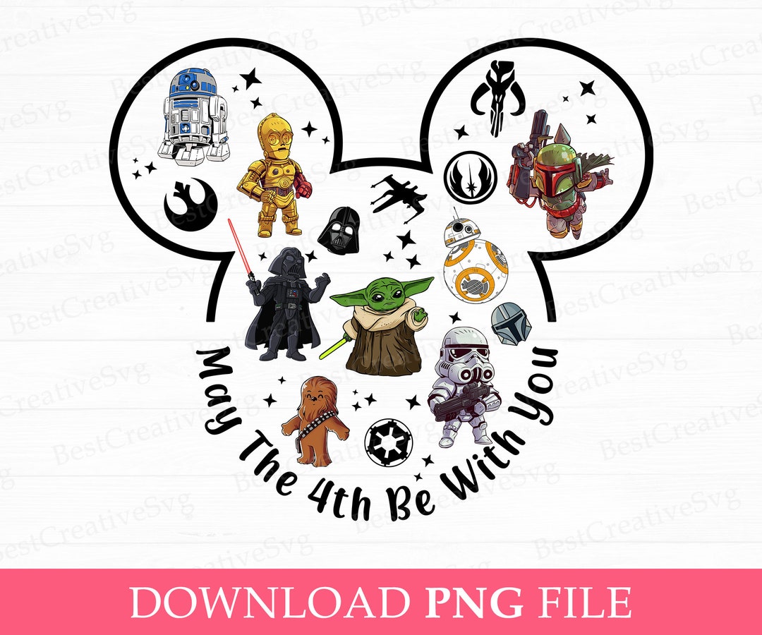 May the Fourth Be With You Png, Family Trip Png, Cute Space Characters ...